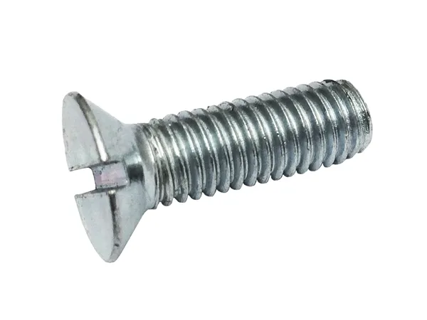 5mmx16mm Countersunk Slotted Machine Screw Zinc plated – Nutty Necessities